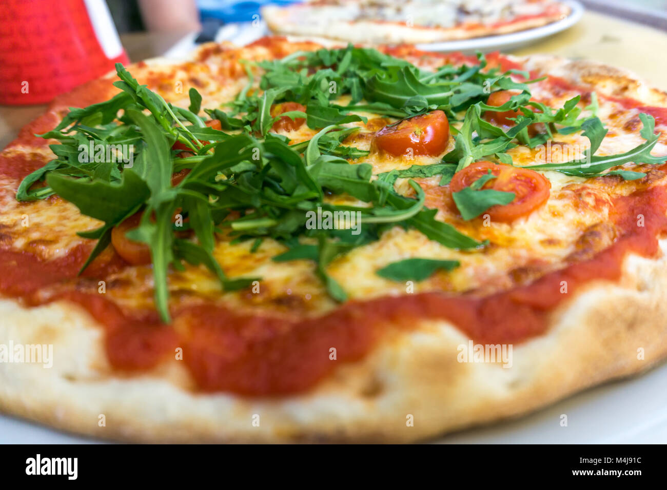 Fresh italian Pizza Stock Photo - Alamy