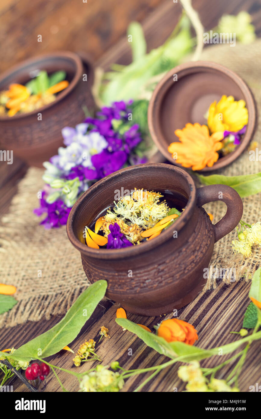 Herbal tea cups hi-res stock photography and images - Alamy