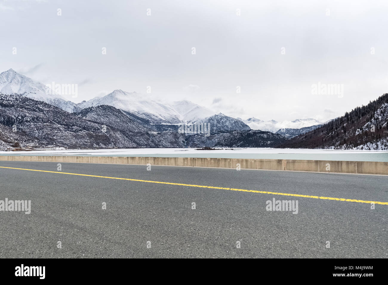 Driving empty highway road in hi-res stock photography and images - Alamy