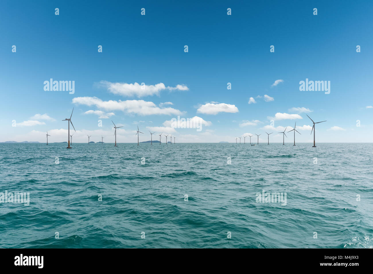 offshore wind farm Stock Photo - Alamy