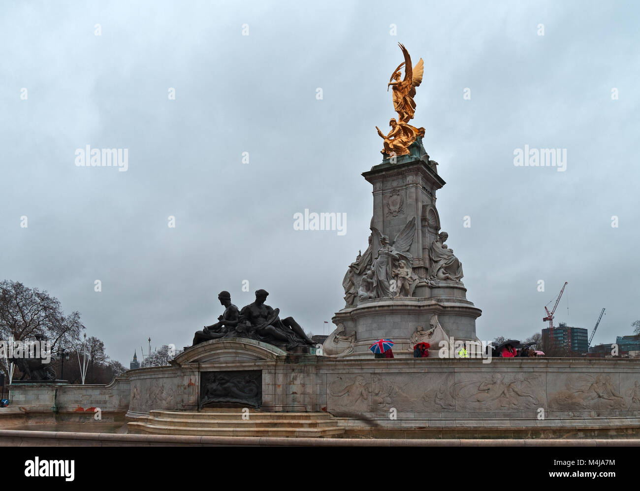 Queen Victoria Memorial - London Stock Photo - Alamy