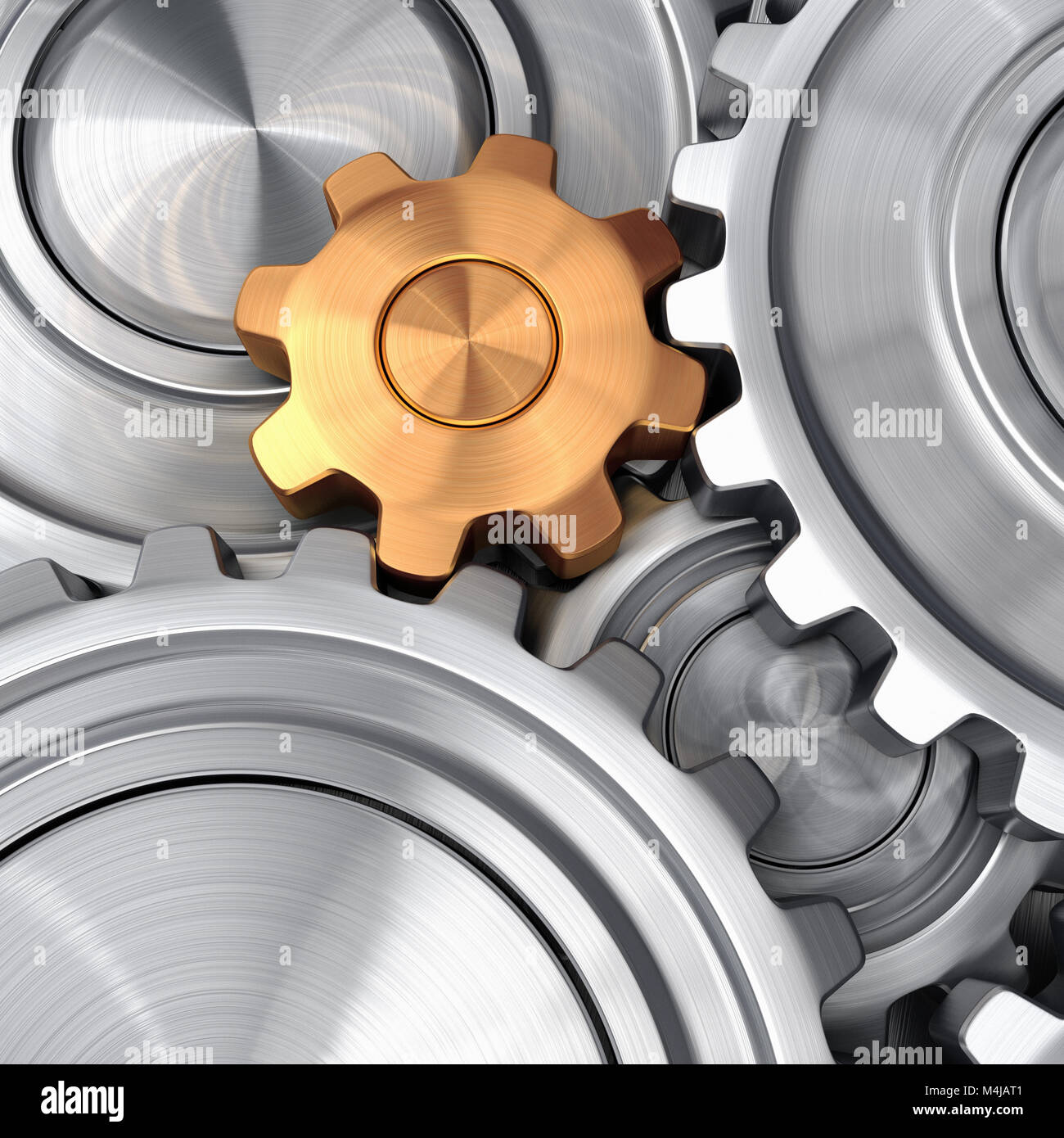 3d rendering gears Stock Photo - Alamy