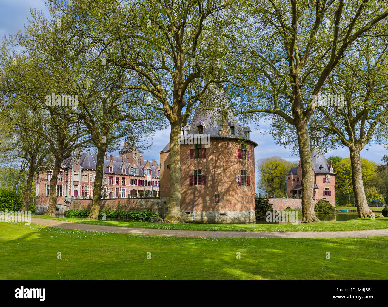 Ooidonk Castle in Belgium Stock Photo - Alamy