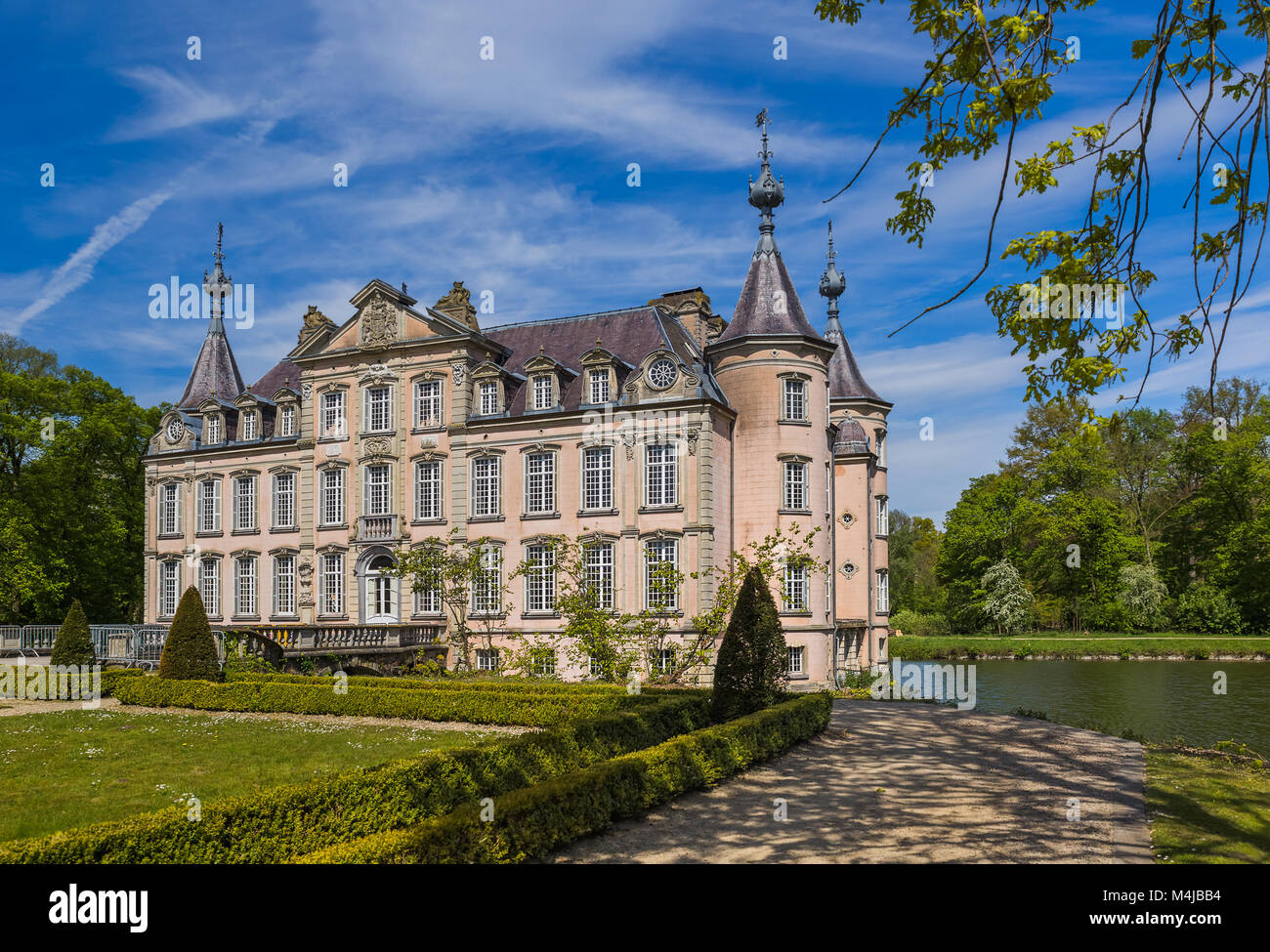 Poeke Castle in Belgium Stock Photo - Alamy