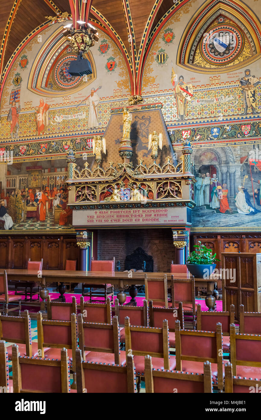 Historic gothic hall church hi-res stock photography and images - Alamy