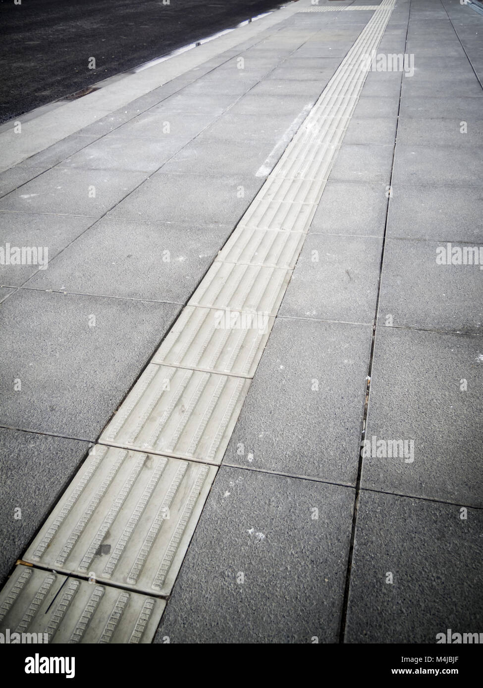 Sidewalk marker hi-res stock photography and images - Alamy