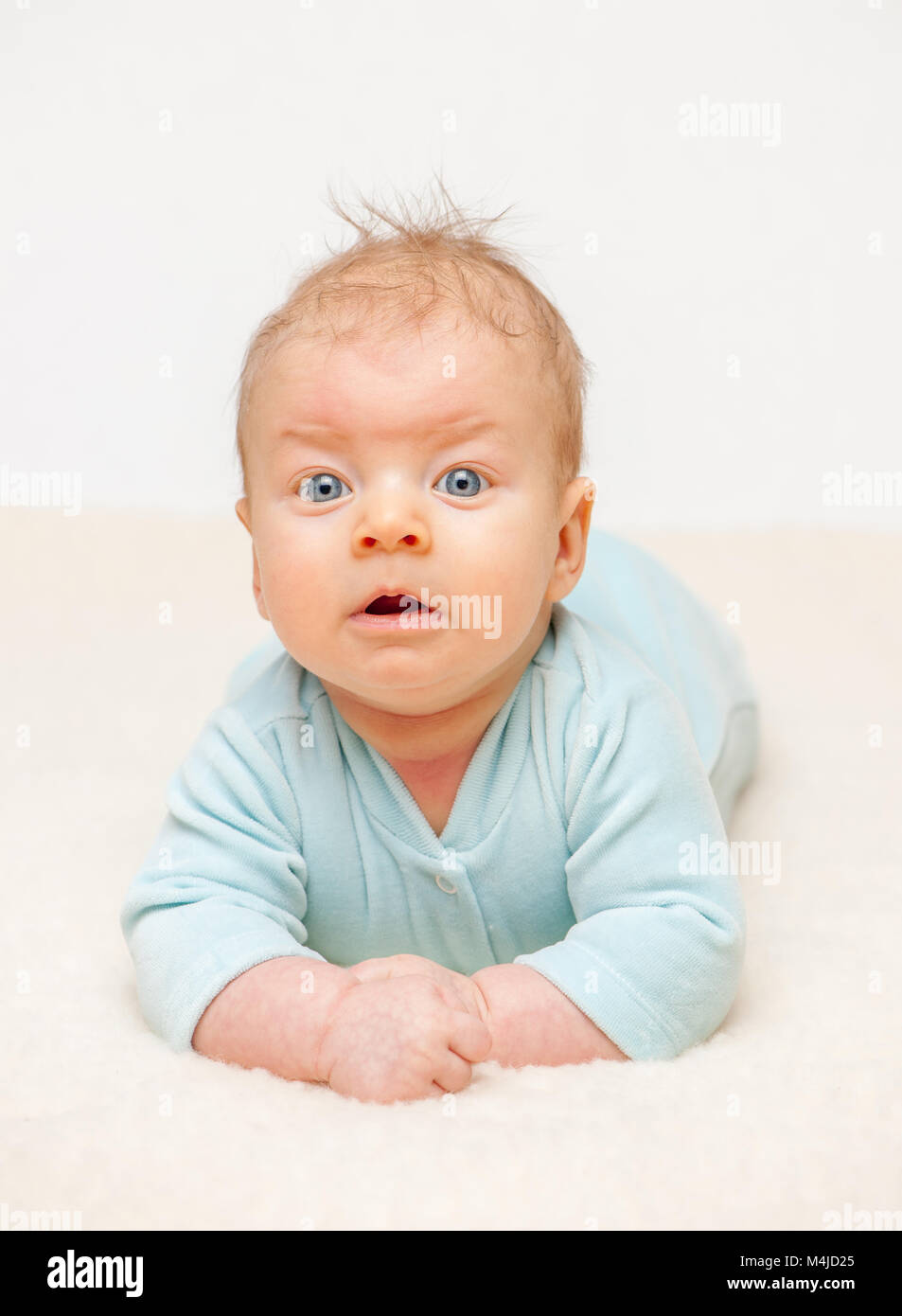 Two months old baby Stock Photo - Alamy