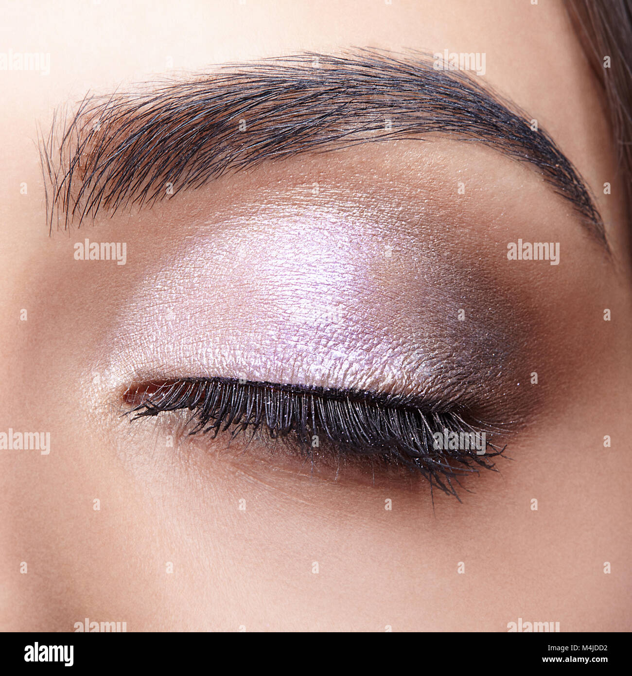 Female eye zone makeup Stock Photo - Alamy