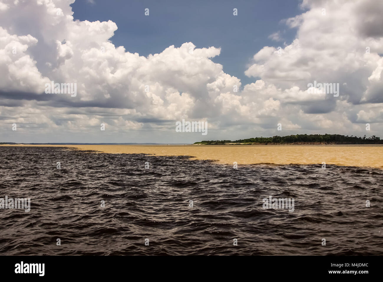 Meeting of Waters, Manaus, Amazonas, Brazil Stock Photo - Alamy