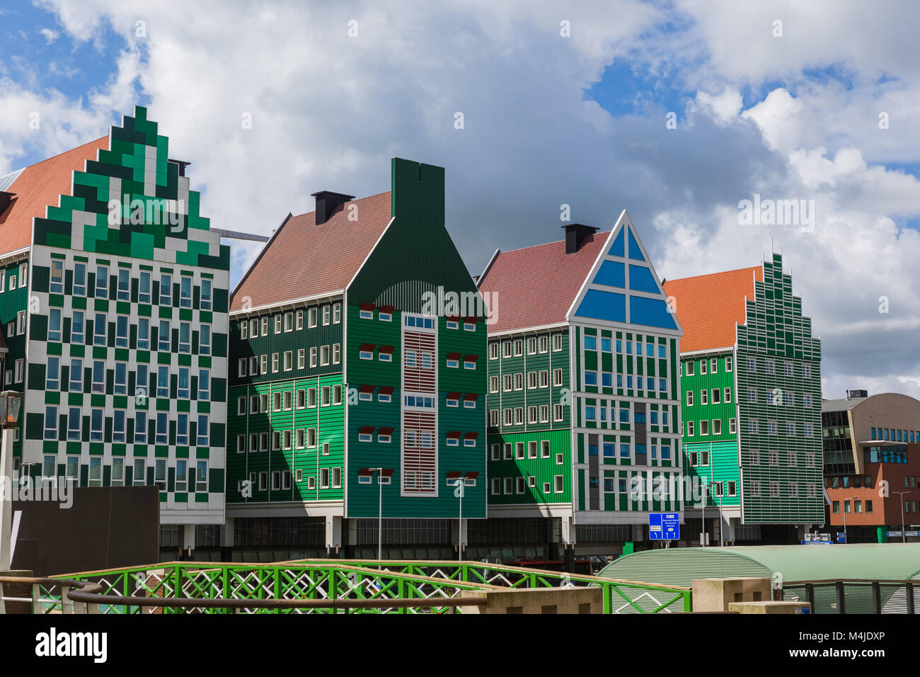 Modern architecture in Zaandam - Netherlands Stock Photo - Alamy