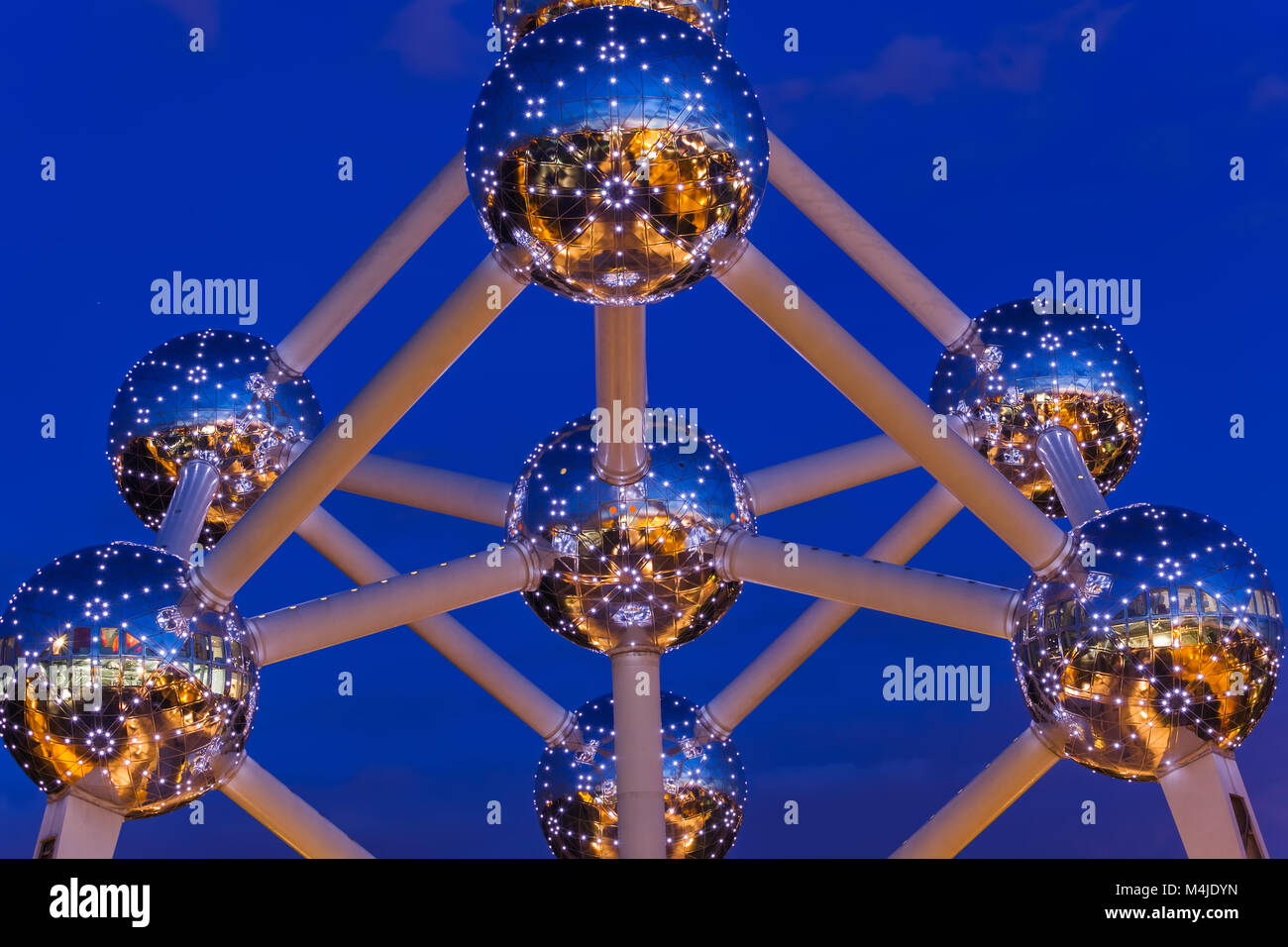 Atomium monument in Brussels Belgium Stock Photo - Alamy