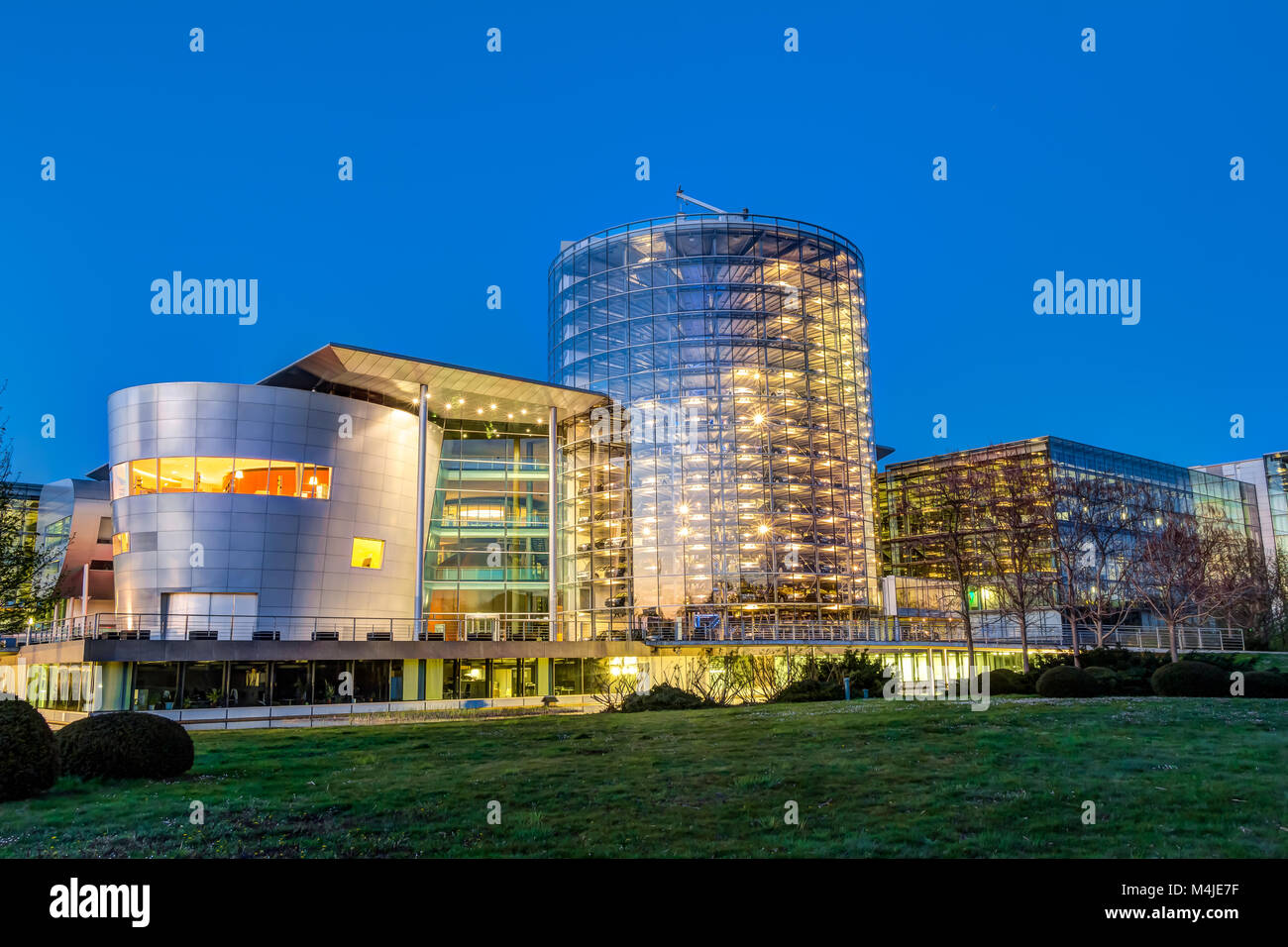 The Transparent Factory in Dresden Stock Photo - Alamy