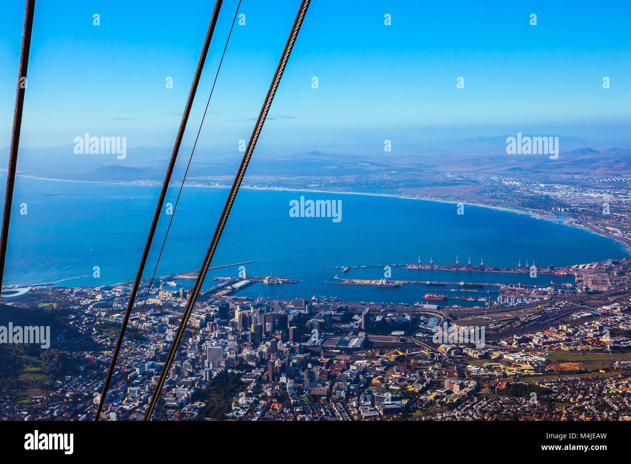 Magnificent views from the huge ferris wheel Stock Photo - Alamy