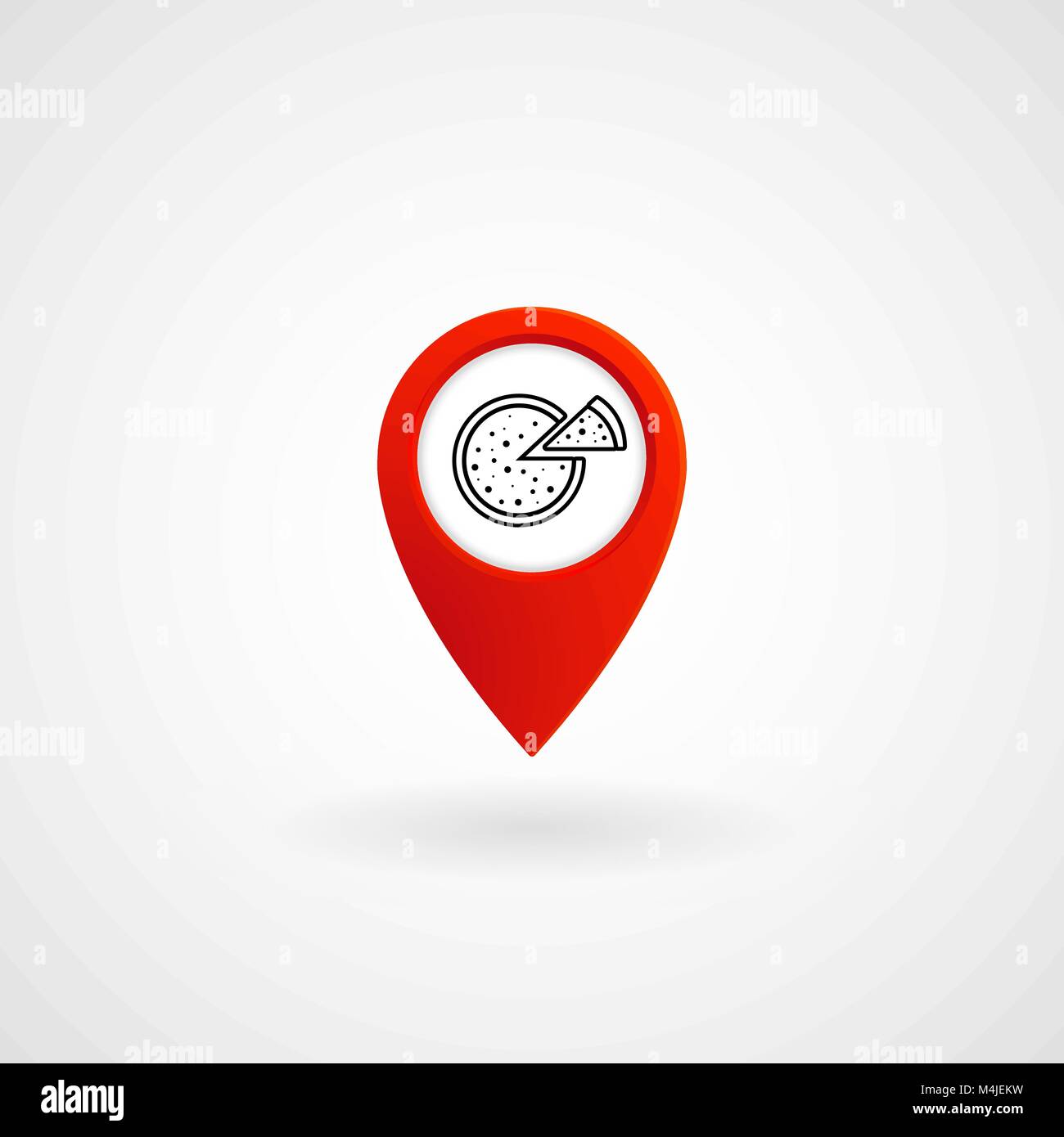 Pizza Place Icon Vector Vectors High Resolution Stock Photography and ...