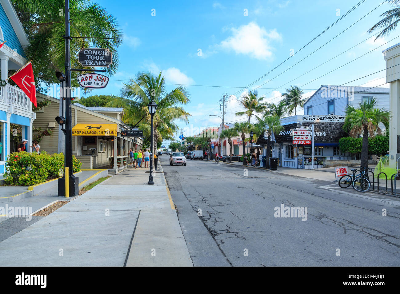 Key West Street Scenes Stock Photo - Alamy
