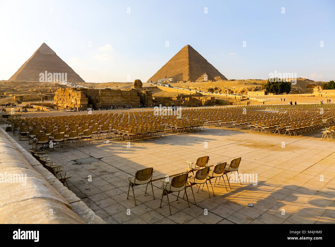 Pyramids, Giza, Egypt, North Africa Stock Photo - Alamy