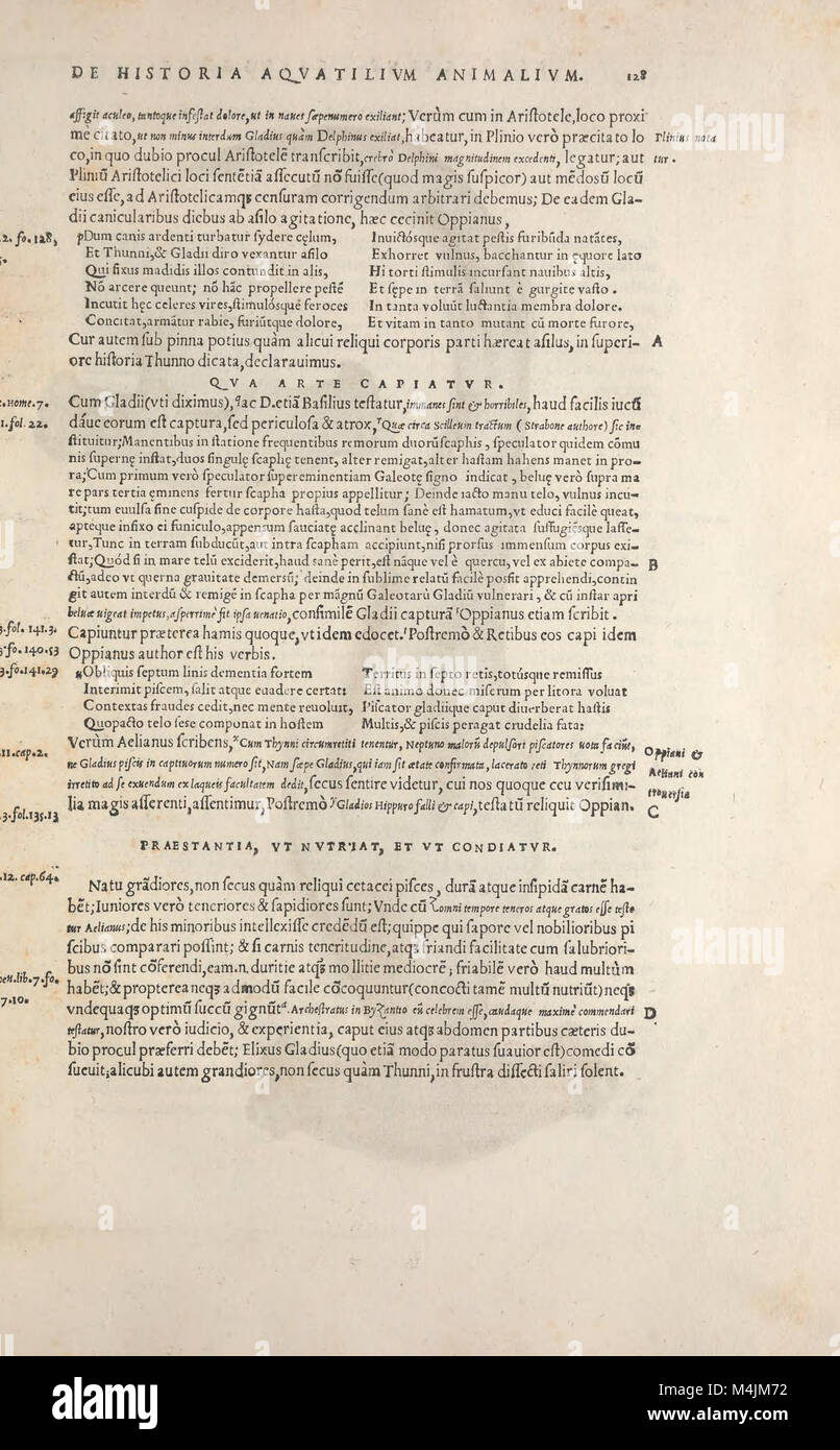 Aquatilium animalium historiae, liber primus - cum eorumdem formis ...