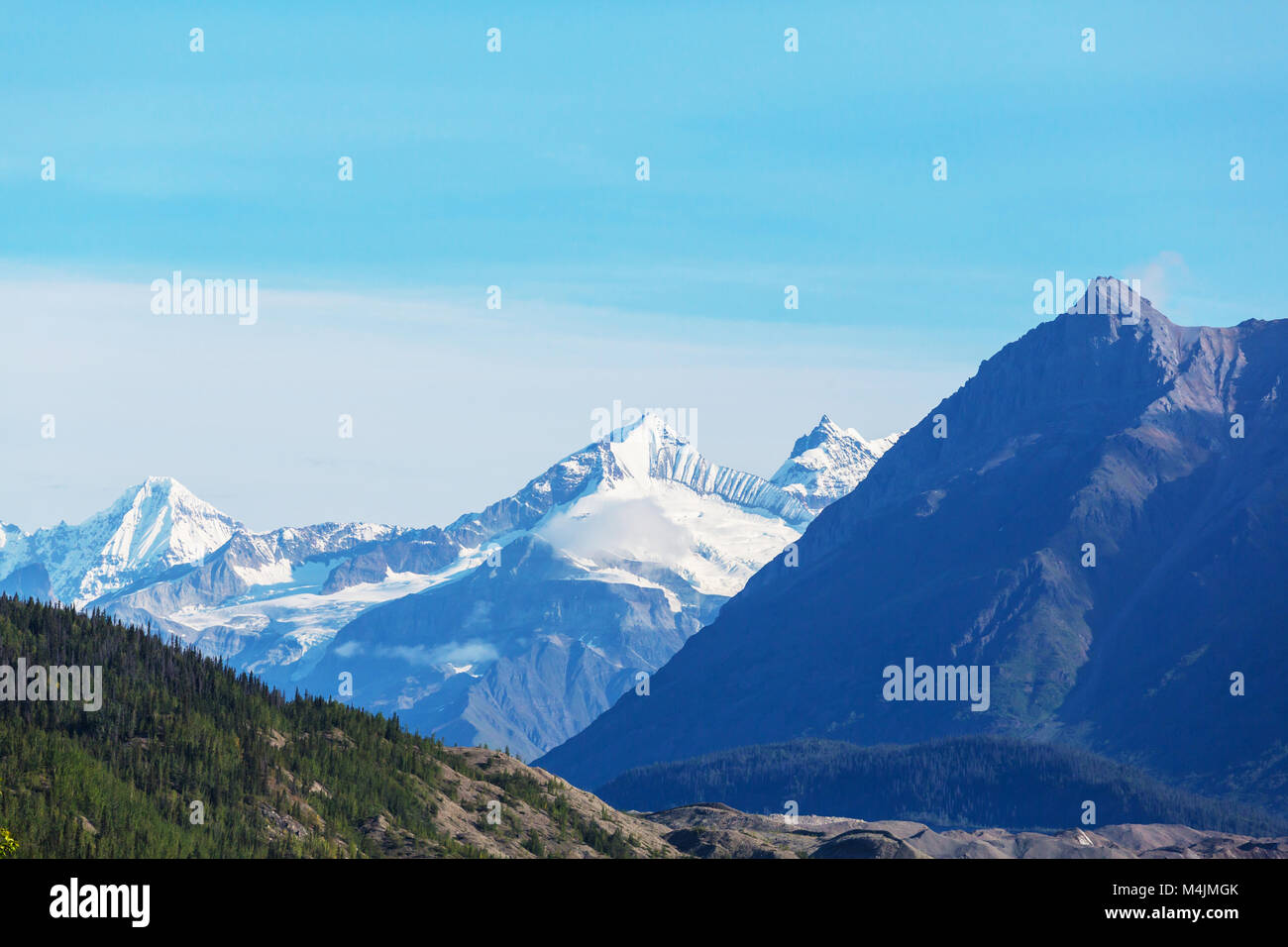 Wrangell mountain range hi-res stock photography and images - Alamy
