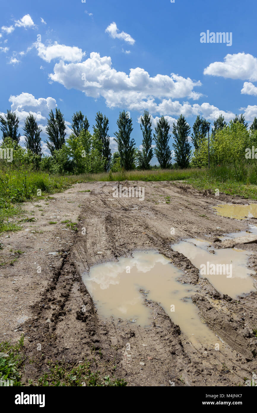 Muddy sign hi-res stock photography and images - Alamy