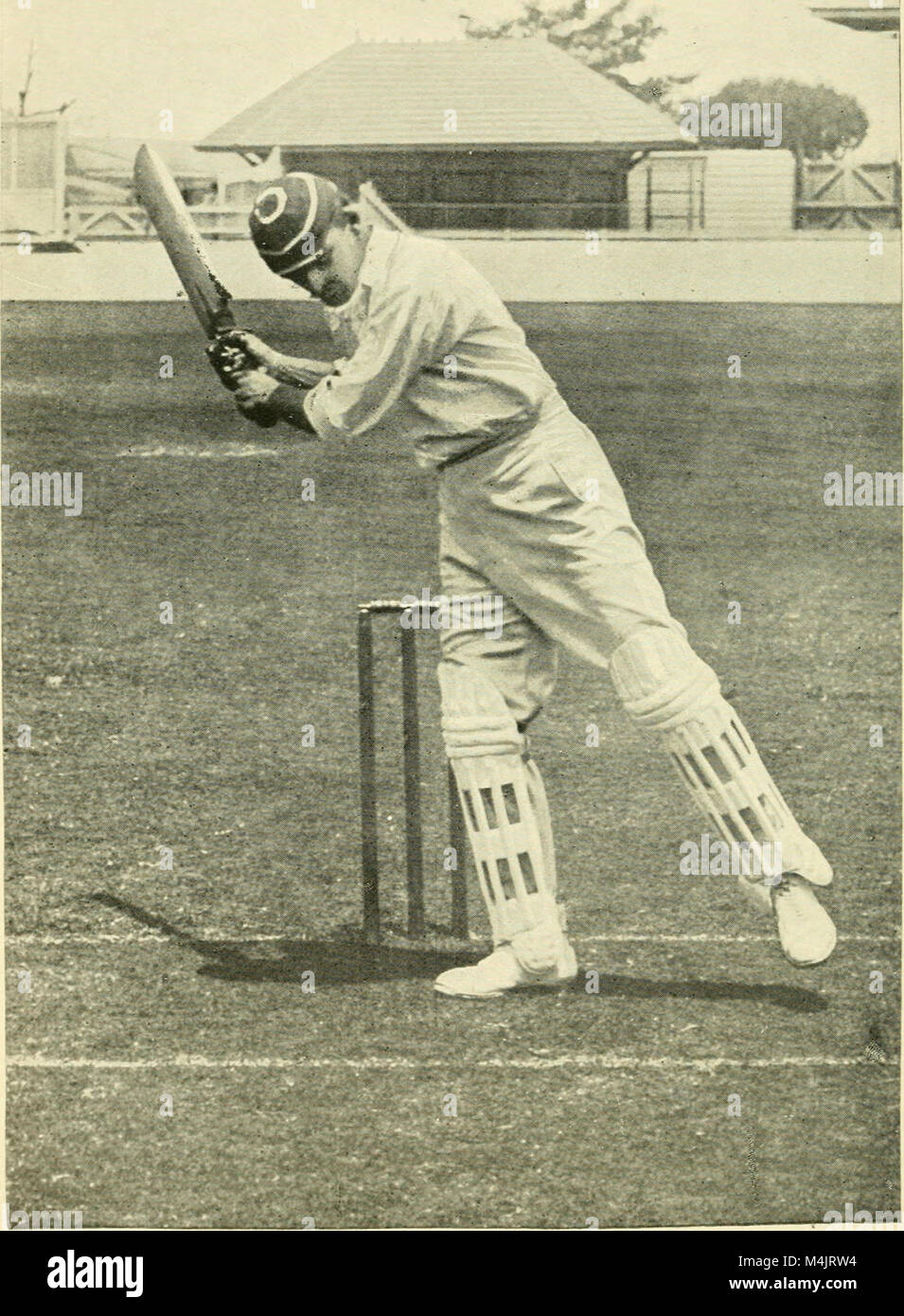Archibald Campbell 'Archie' MacLaren playing Stock Photo - Alamy