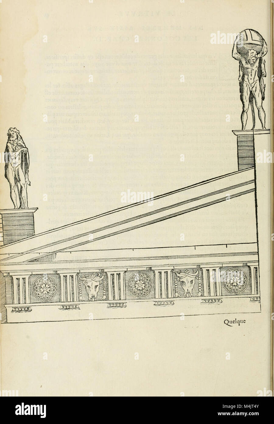 Architecture, ou, Art de bien bastir (1547) (14779367554 Stock Photo ...