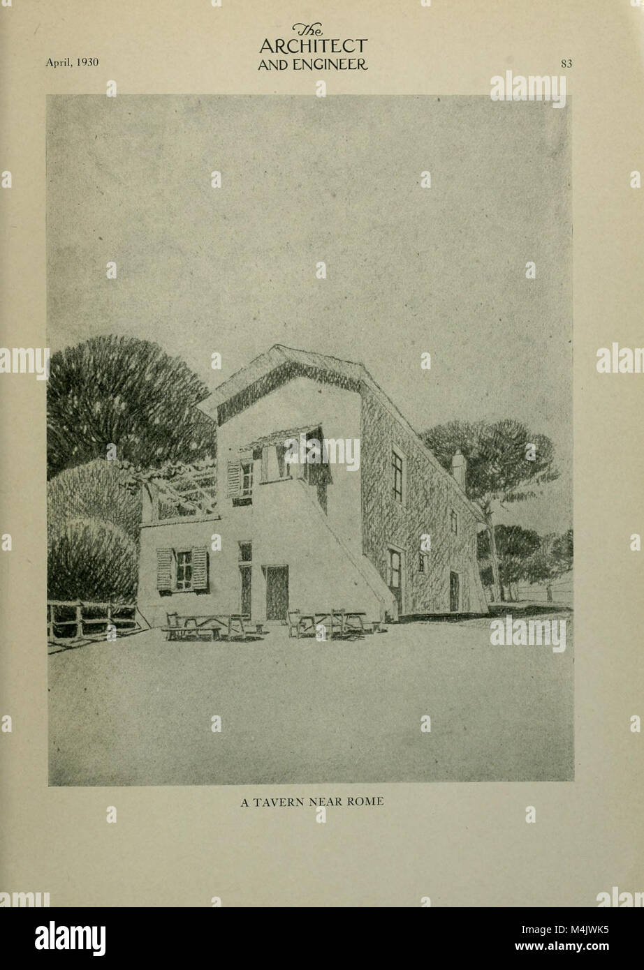 Architect and Engineer (1930) explores developments in architecture and ...