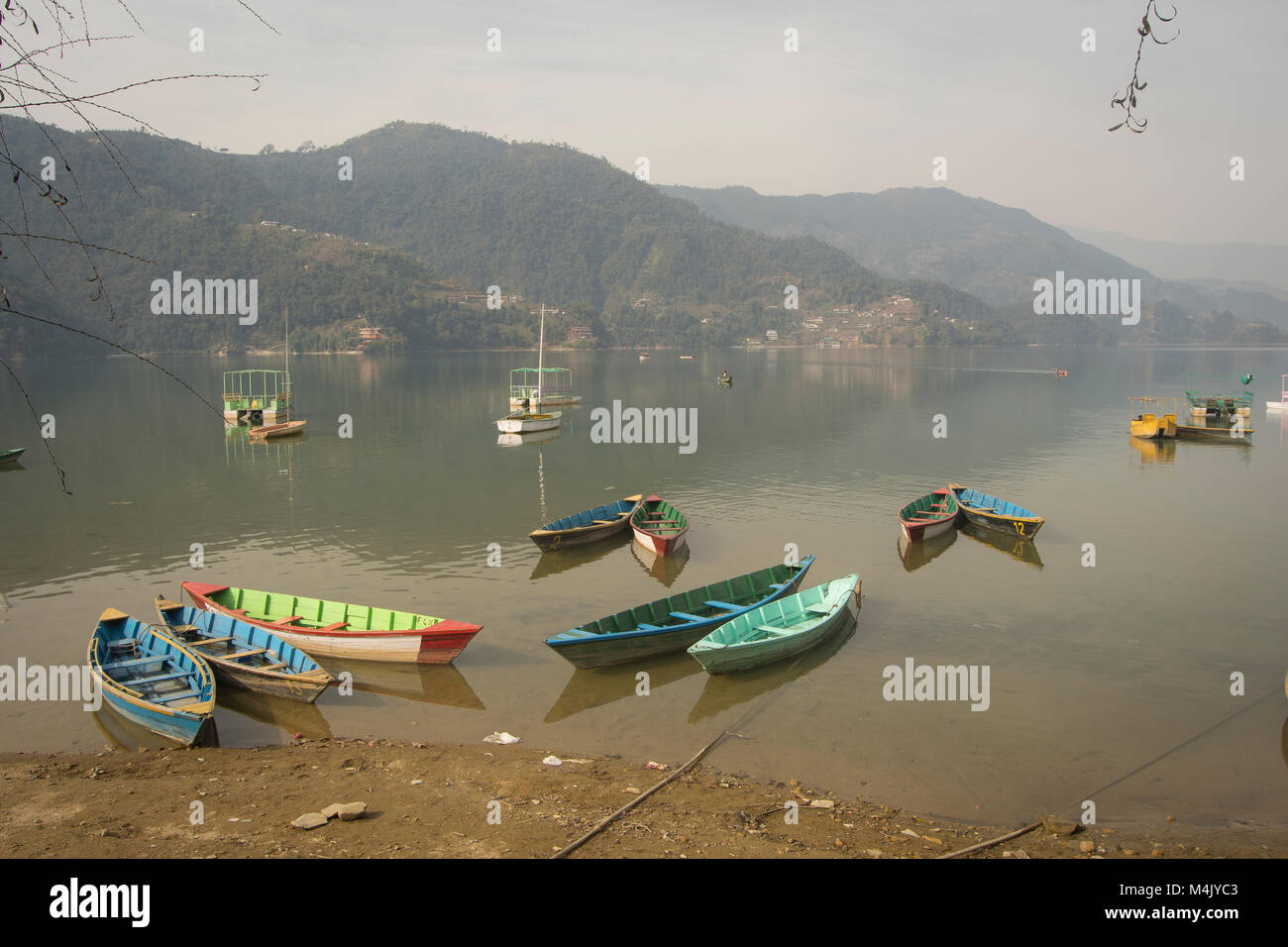 Phewa Tal Lake Stock Photo - Alamy