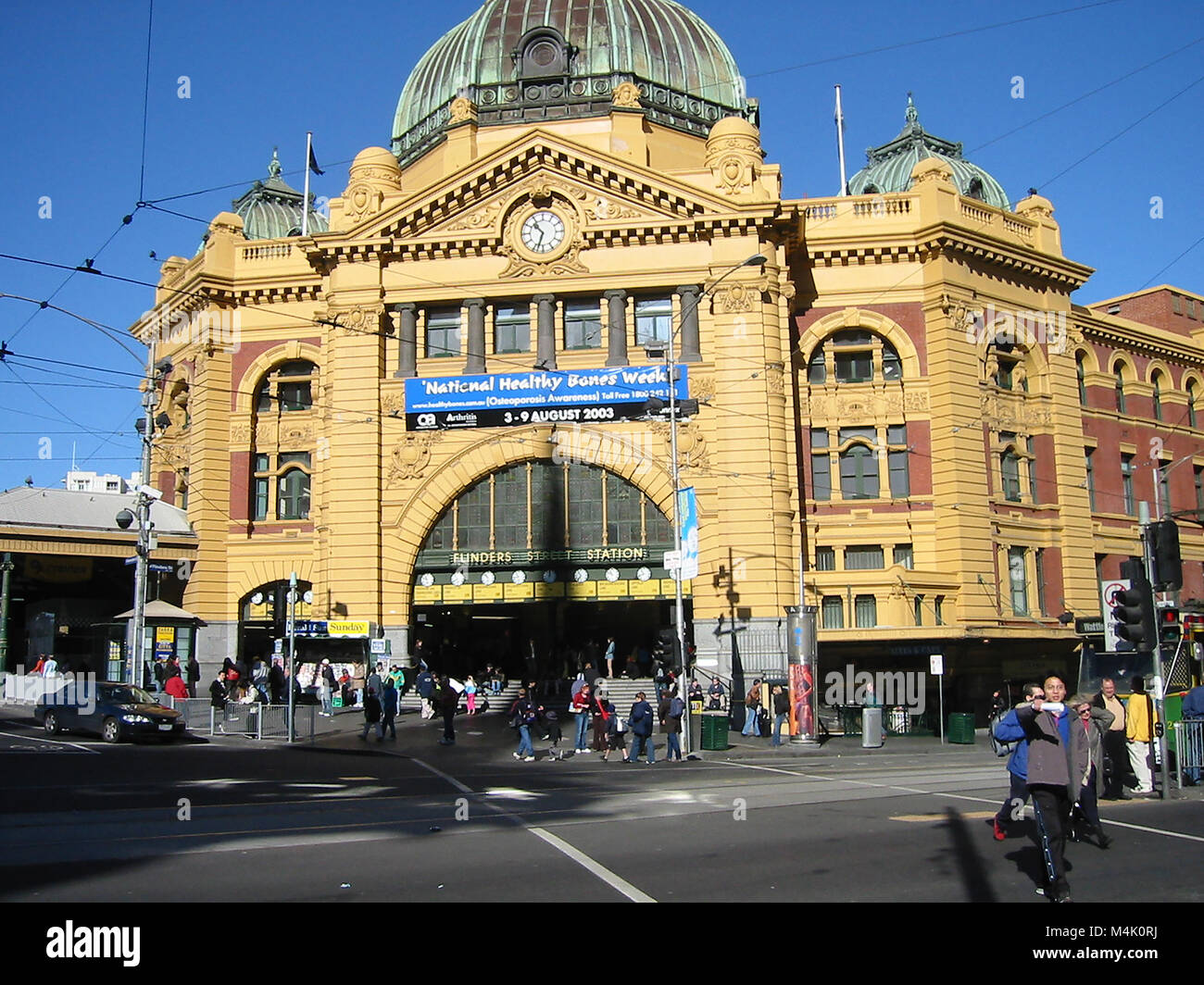 The Flinder Street Station in Melbourne, Australia Stock Photo - Alamy