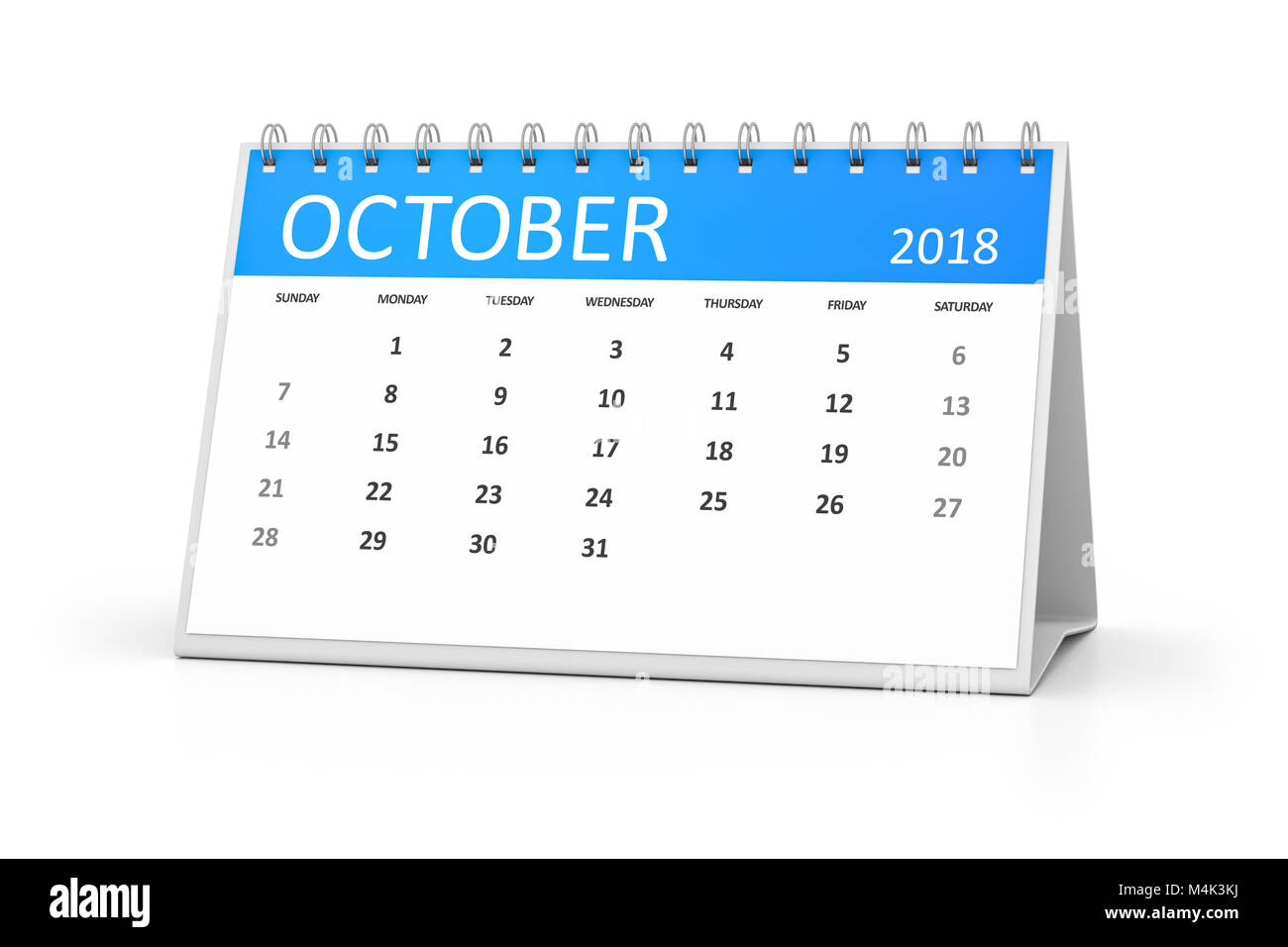 2018 calendar Cut Out Stock Images & Pictures - Alamy