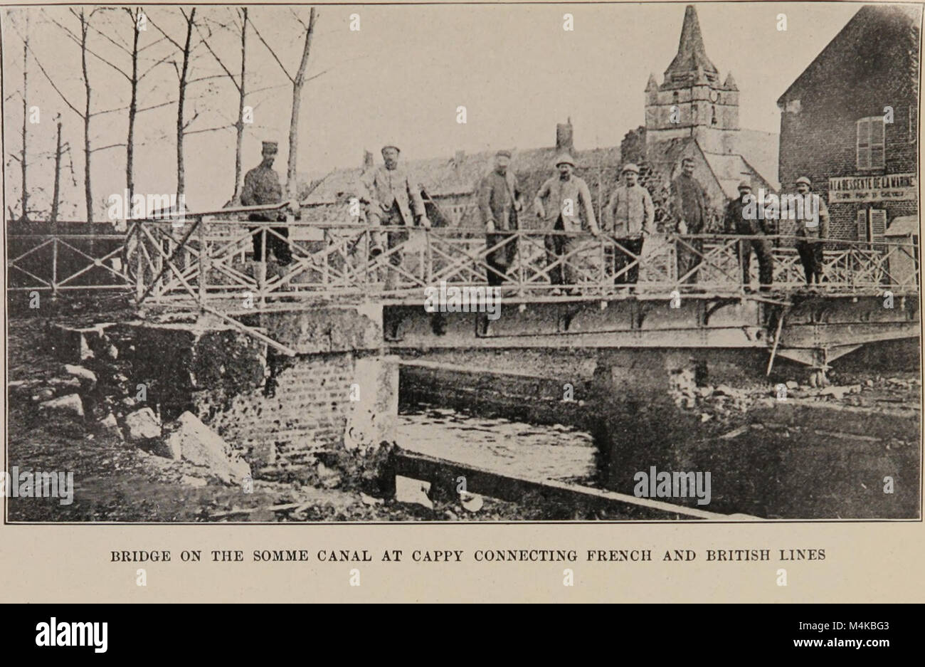 At the front in a flivver (1917) (14579595290 Stock Photo - Alamy