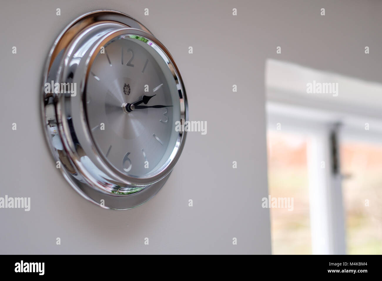Interior of Monks Cottage, a medieval building built in the 1300s with ...