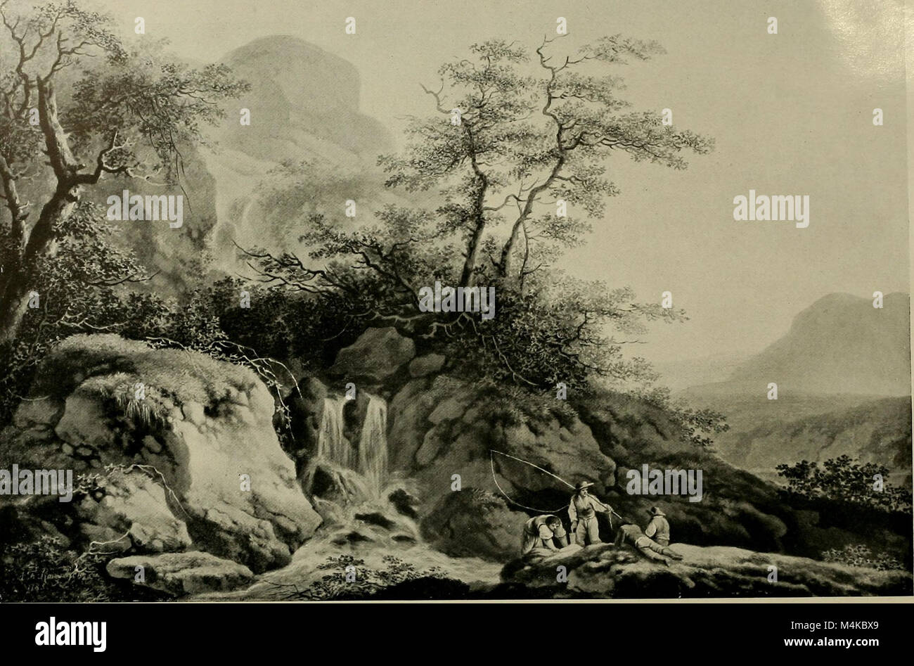 This work by August Friedrich Rauscher explores landscape painting ...