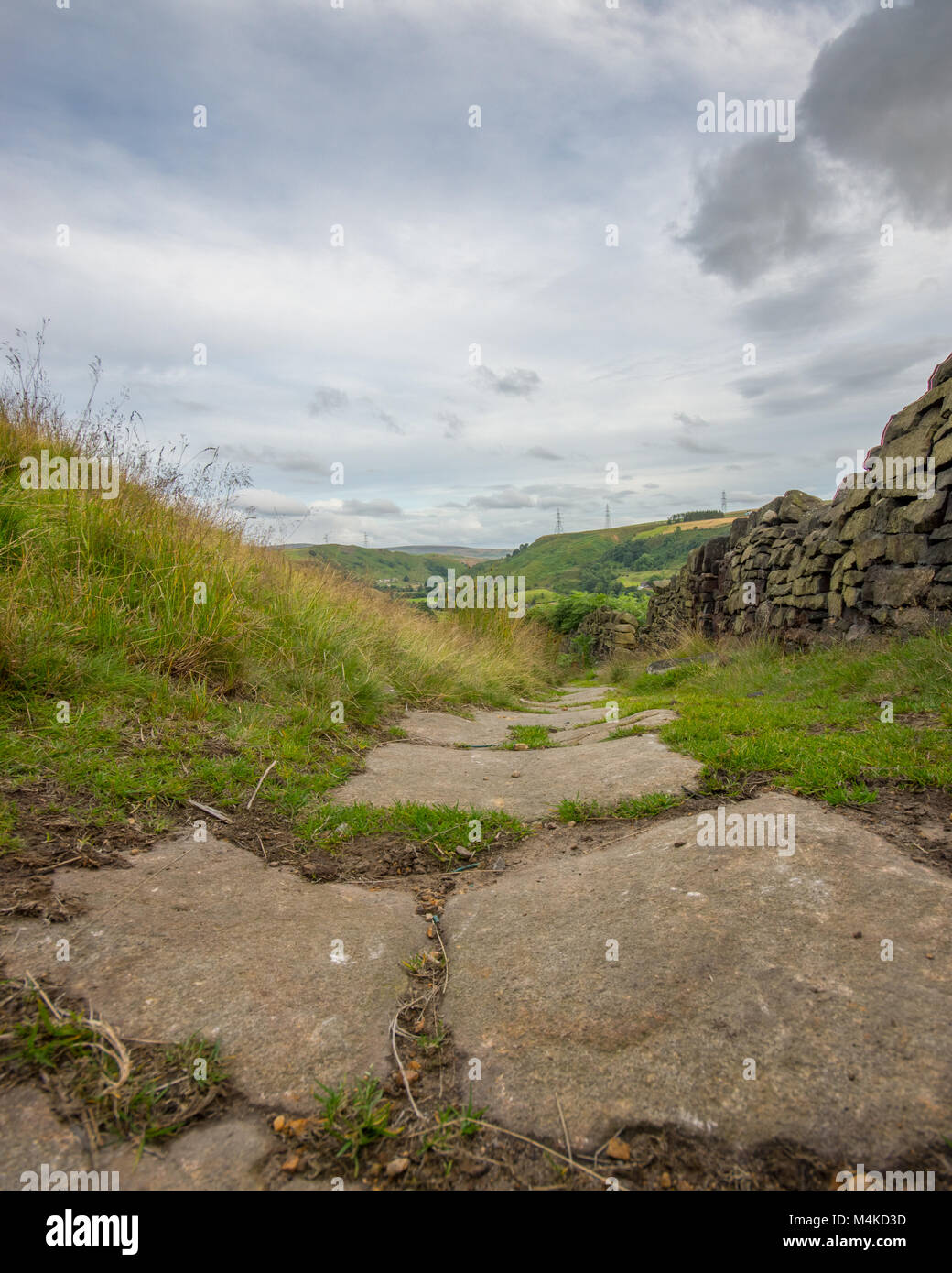 Footpath and bridleway wales hi-res stock photography and images - Alamy