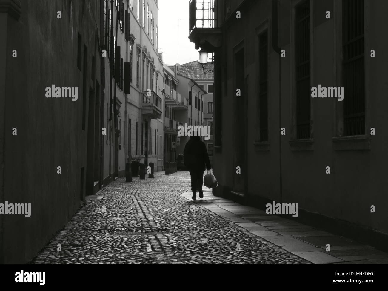 Padua, Jewish quarter Stock Photo - Alamy