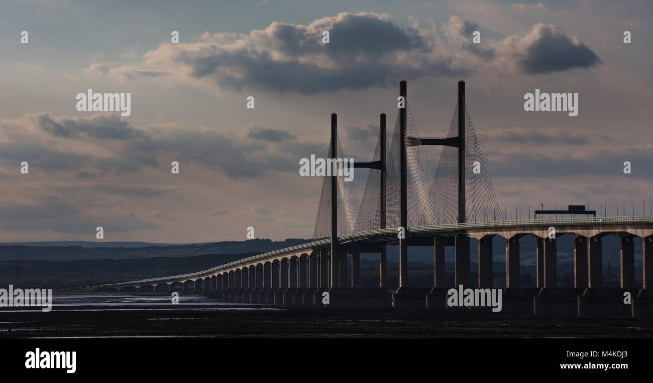 The Second Severn crossing, Bristol, UK Stock Photo - Alamy