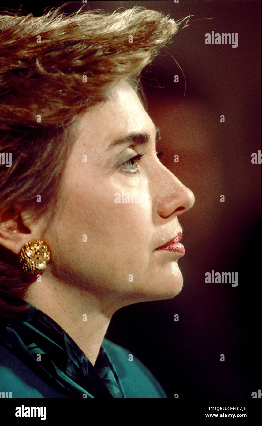 Hillary clinton 1993 hi-res stock photography and images - Alamy