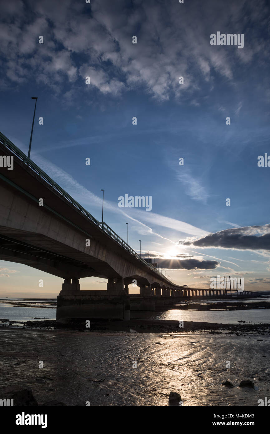 The Second Severn crossing, Bristol, UK Stock Photo - Alamy