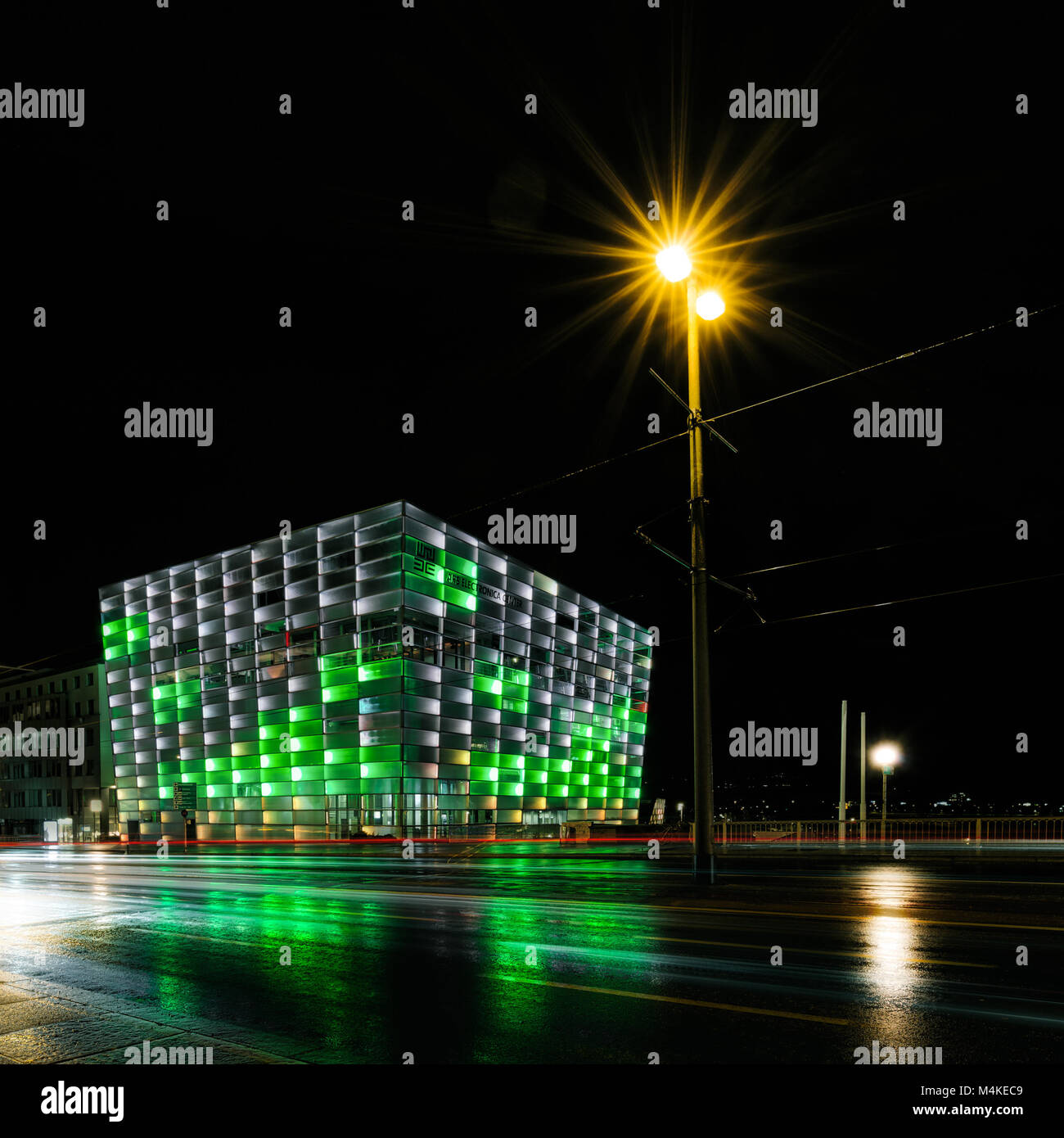 Ars electronica cube hi-res stock photography and images - Alamy