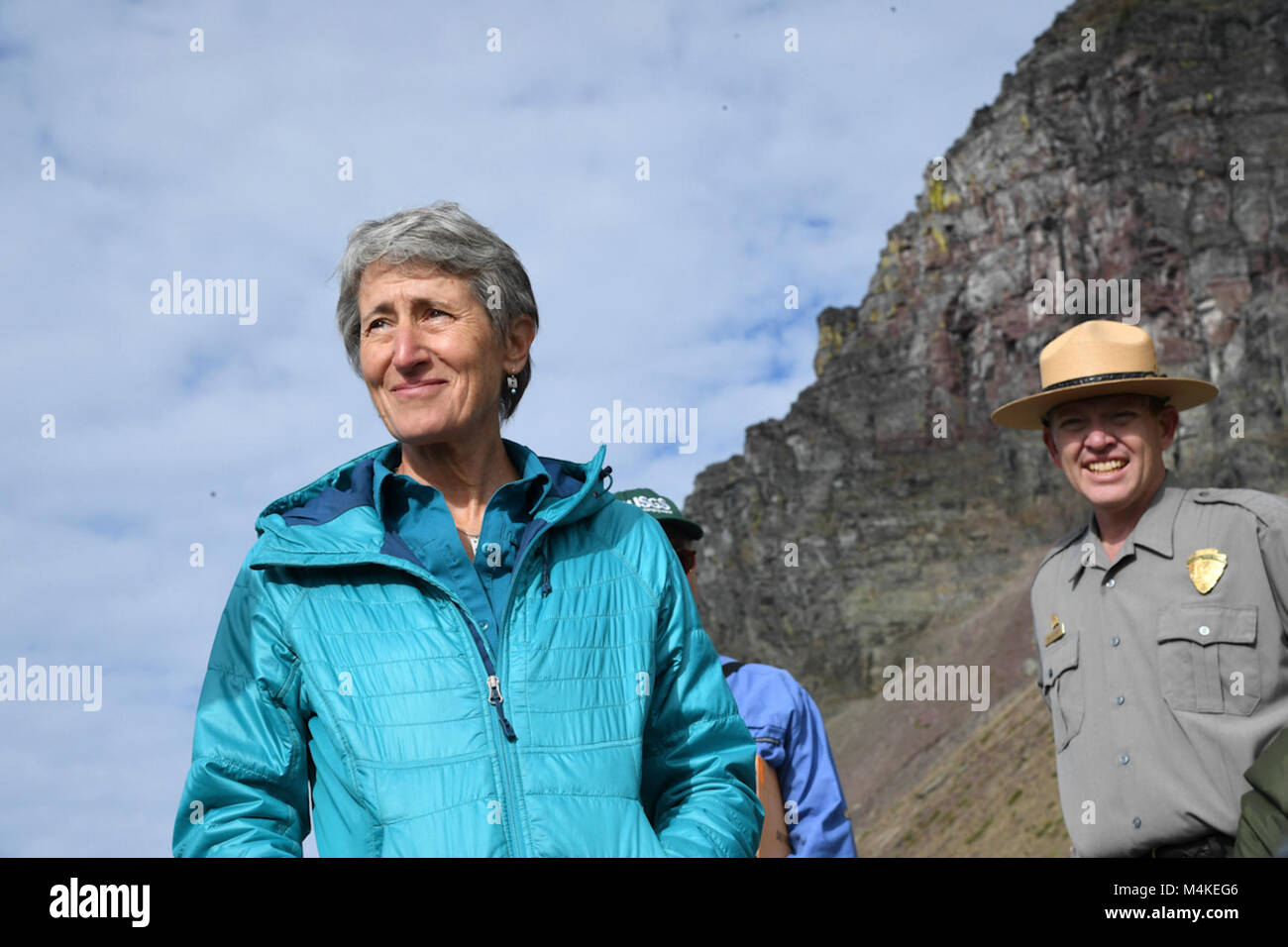 Secretary Jewell visits Glacier National Park. Meets Rangers and gets ...