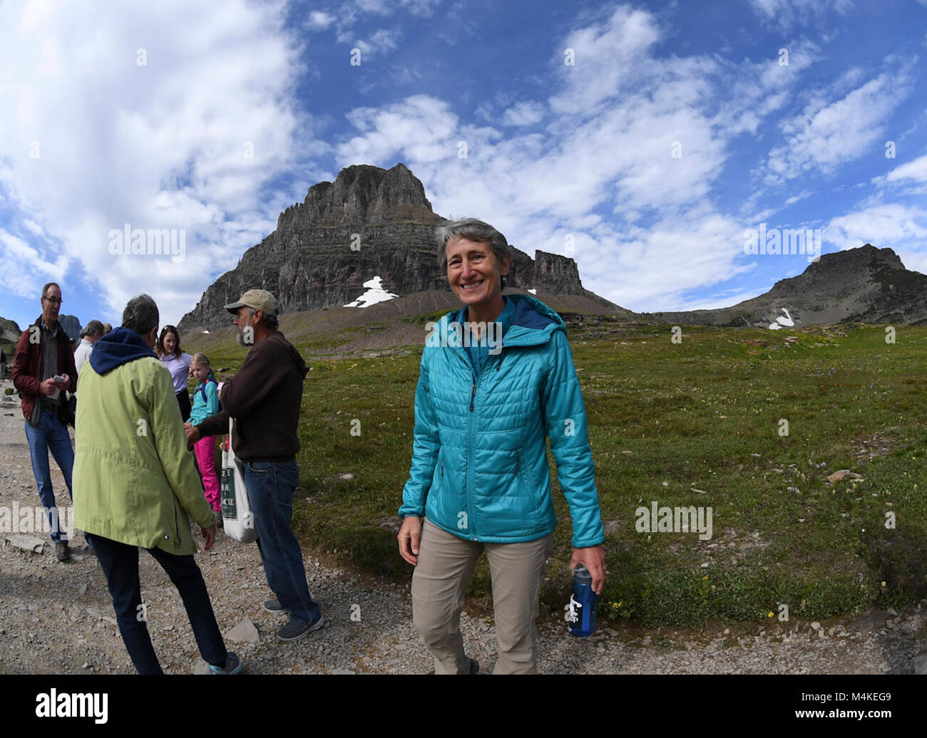 Secretary Jewell visits Glacier National Park. Meets Rangers and gets ...