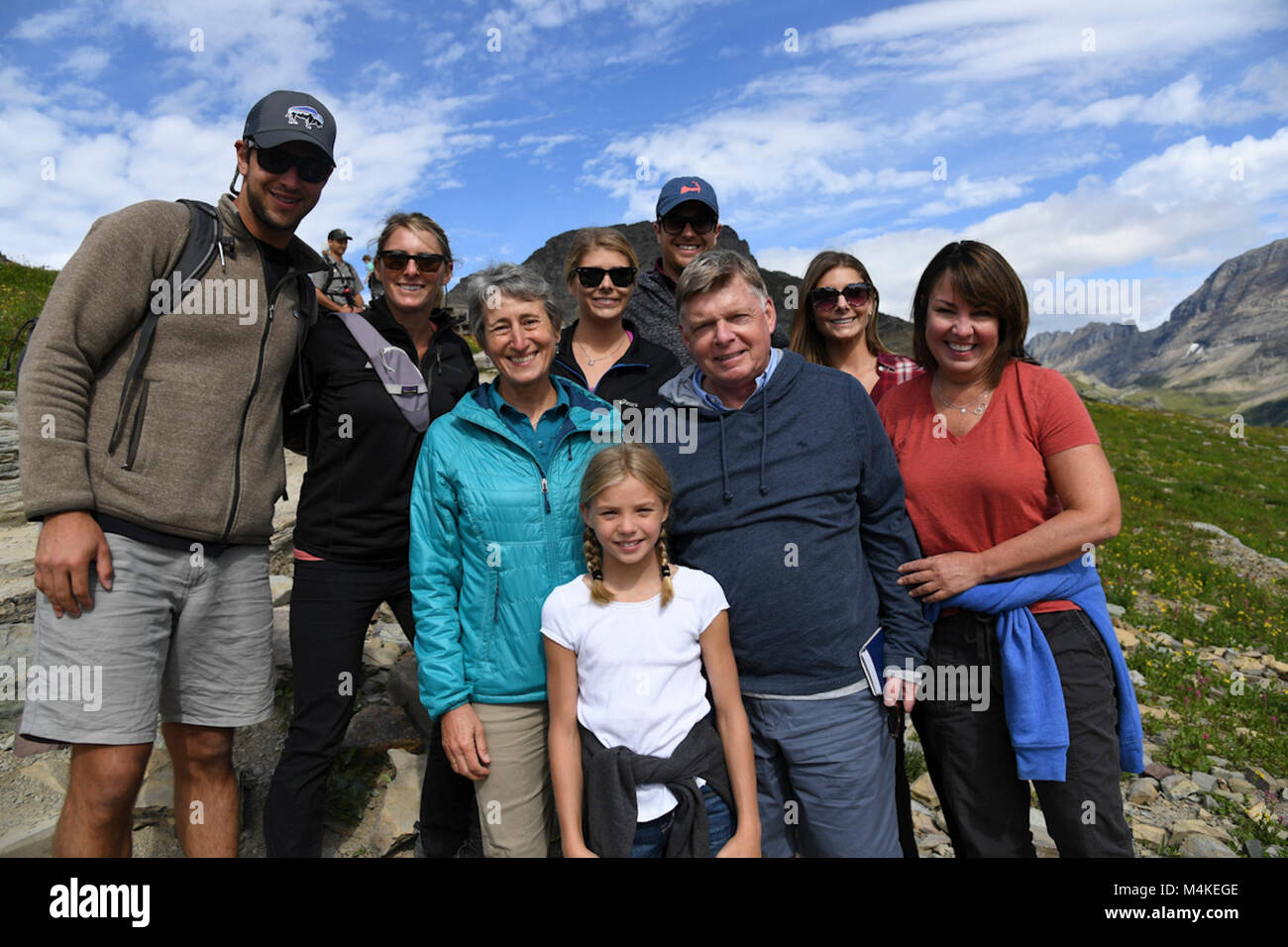 Secretary Jewell visits Glacier National Park. Meets Rangers and gets ...