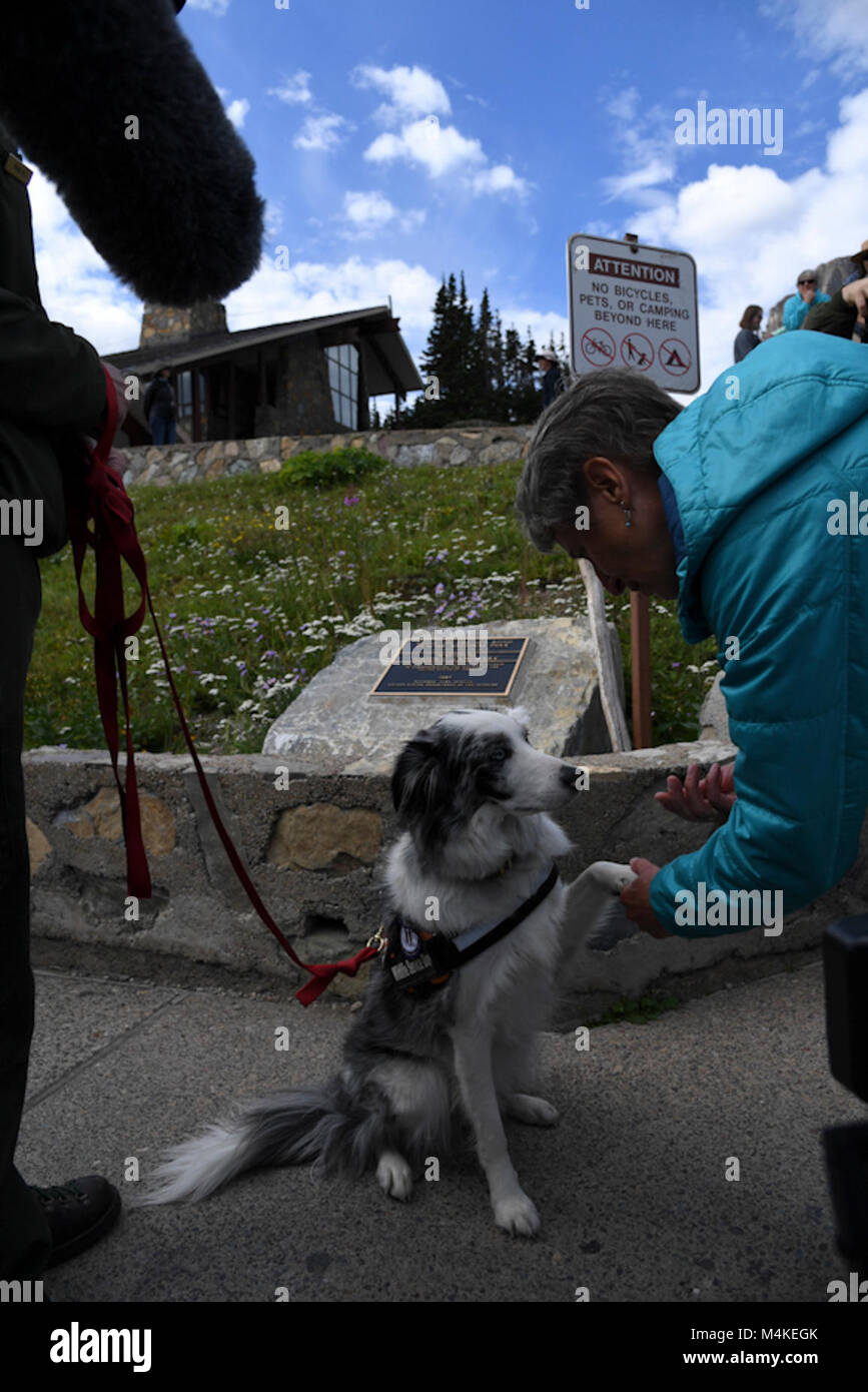 Secretary Jewell visits Glacier National Park. Meets Rangers and gets ...