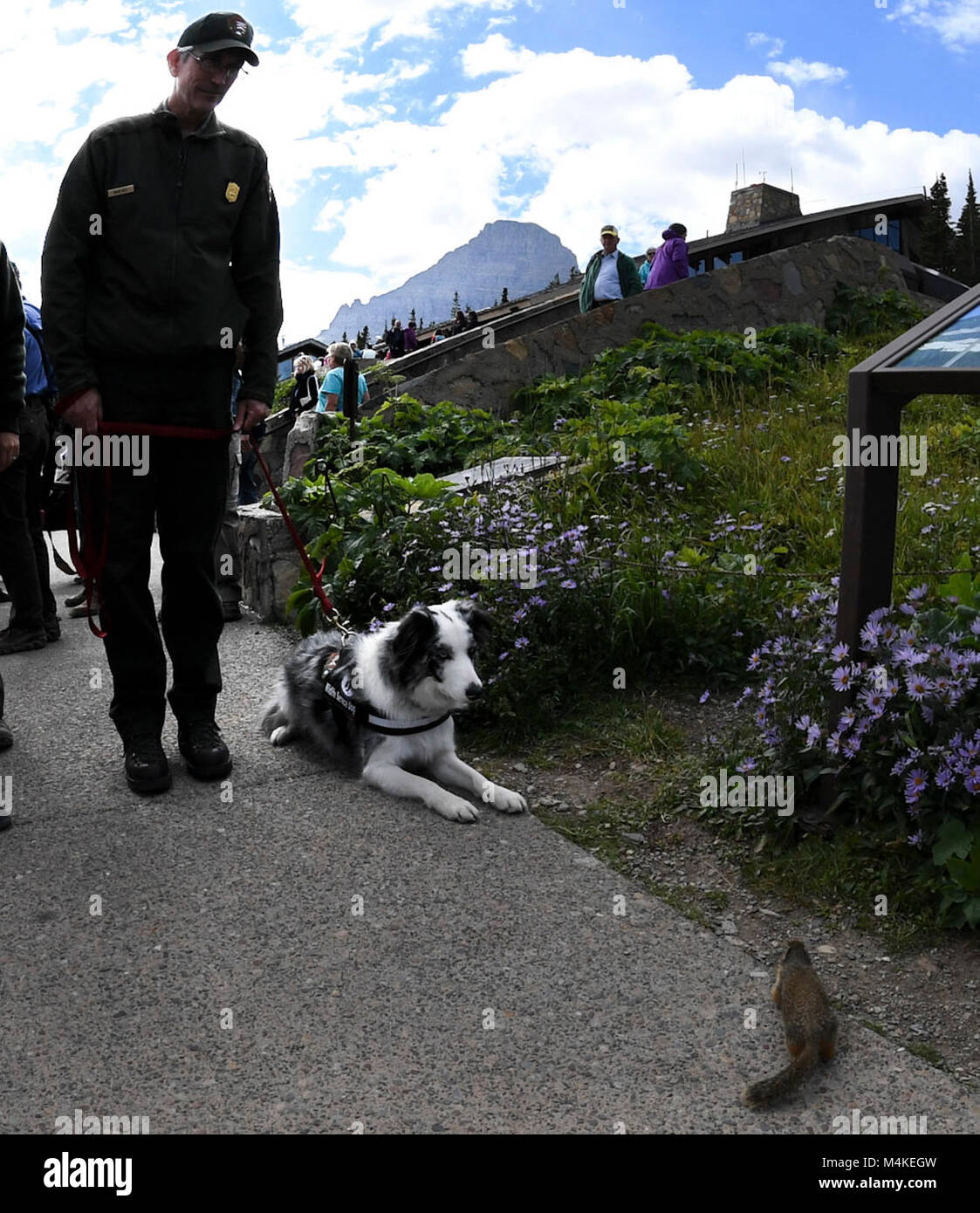 Secretary Jewell visits Glacier National Park. Meets Rangers and gets ...