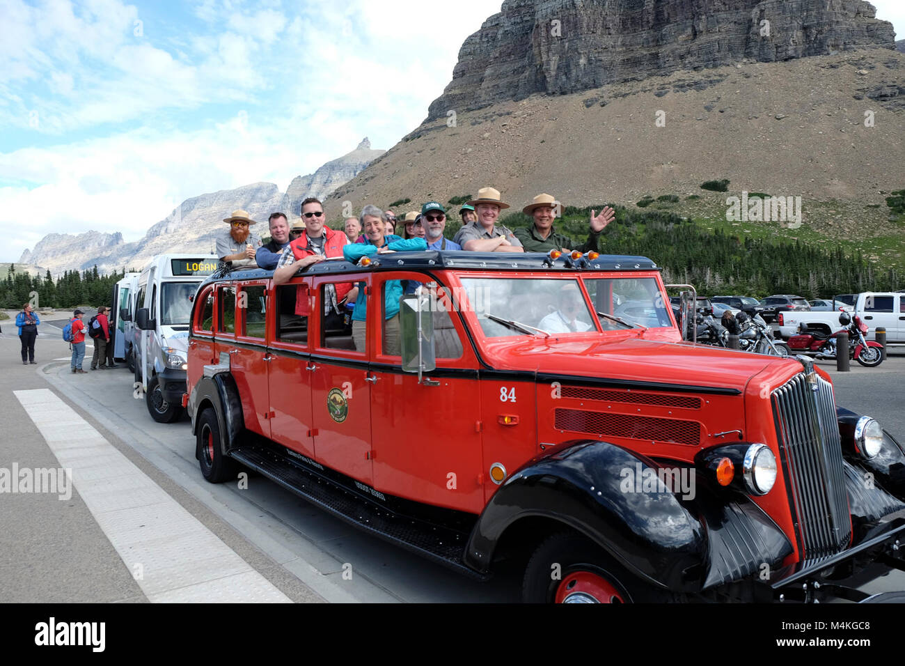 Secretary Jewell visits Glacier National Park. Meets Rangers and gets ...