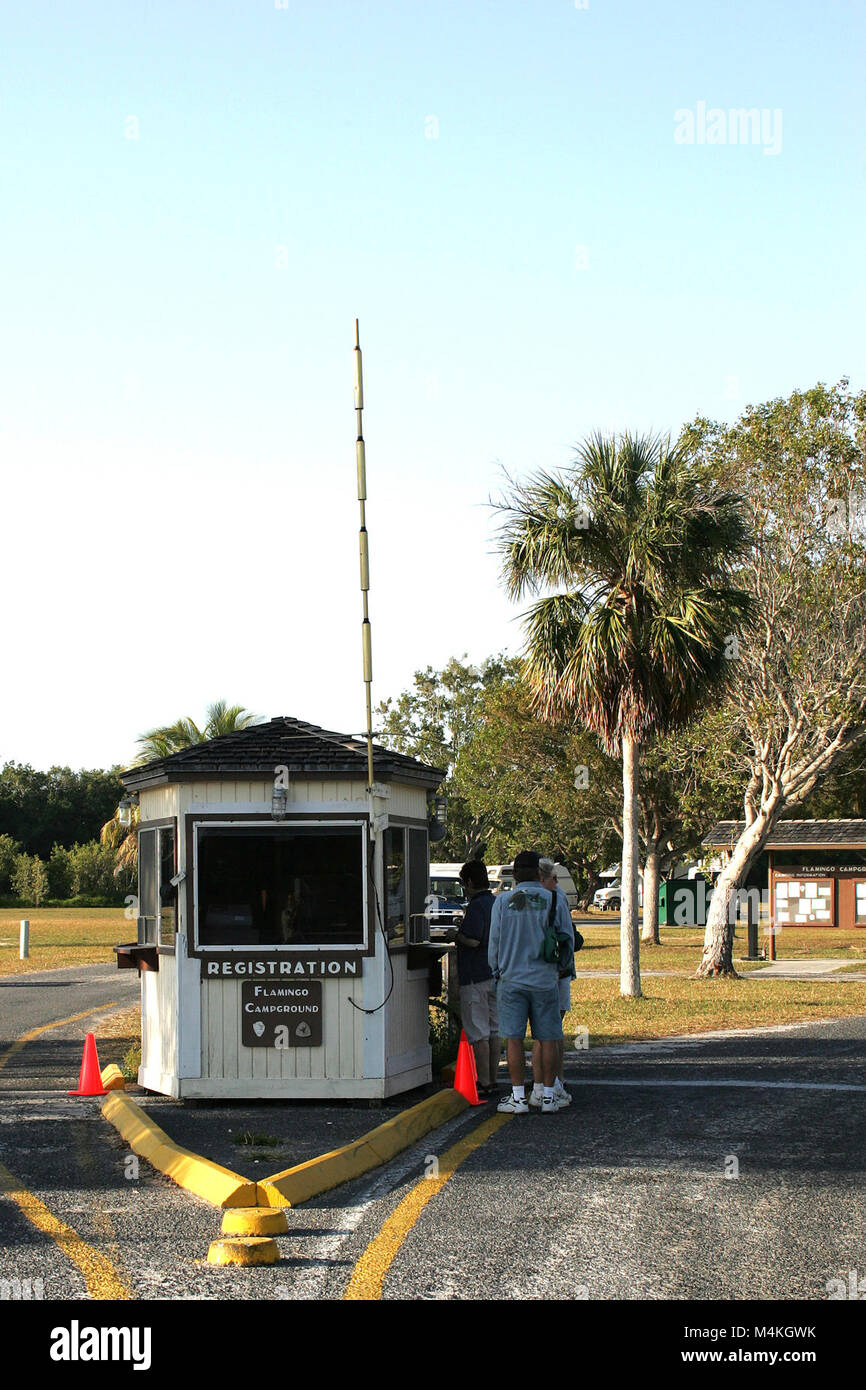 Flamingo campground everglades national park hi-res stock photography ...