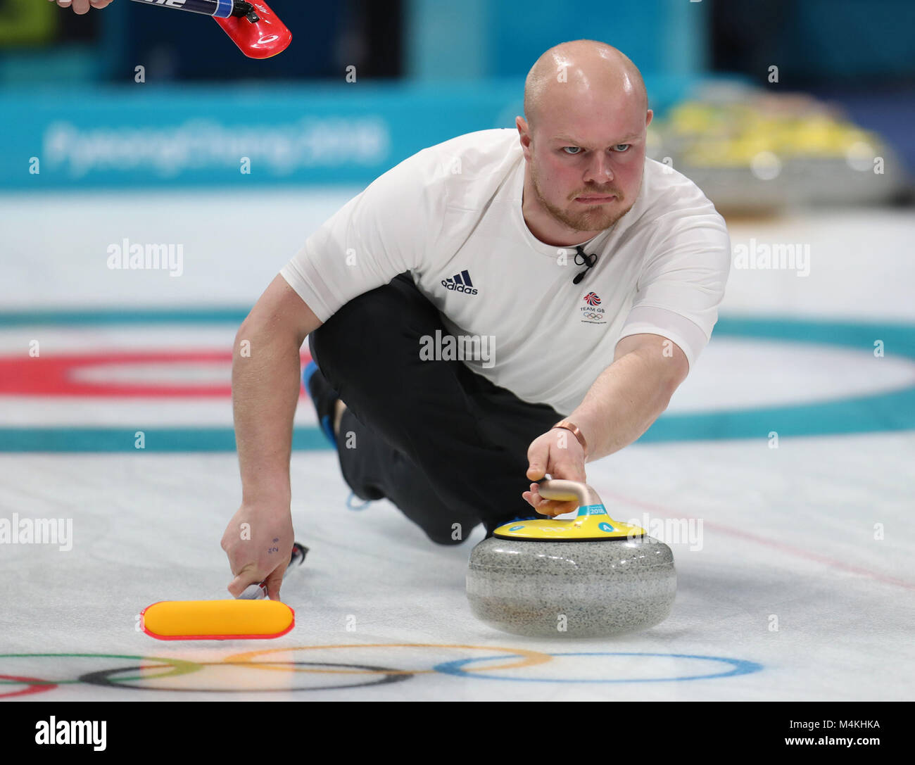 Great Britain's Cameron Smith during the Men's Round Robin match ...
