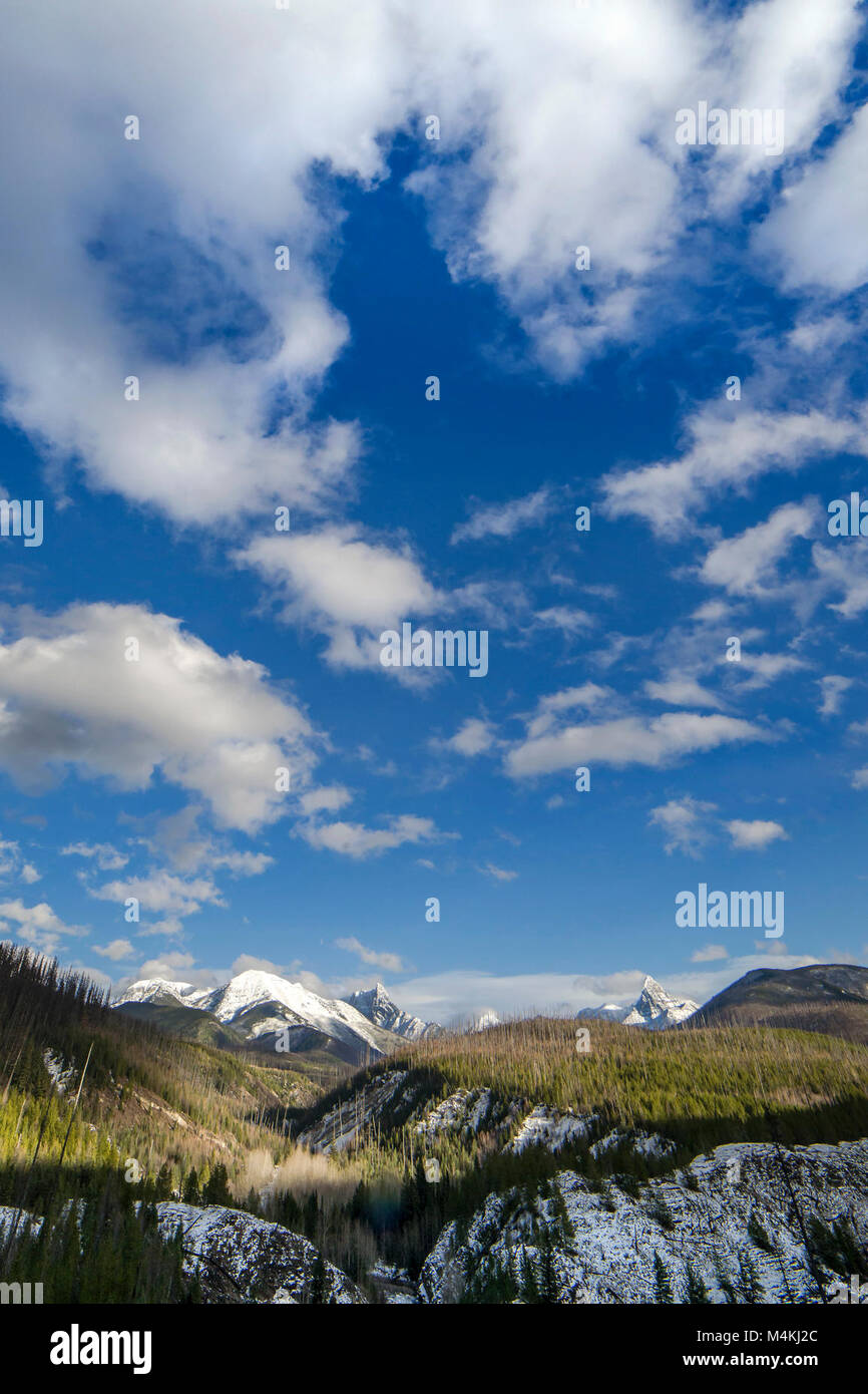 HWY - Big Sky View Stock Photo - Alamy