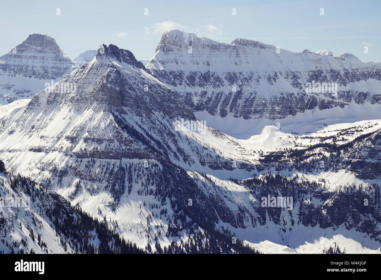 Lake McDonald Valley Stock Photo - Alamy