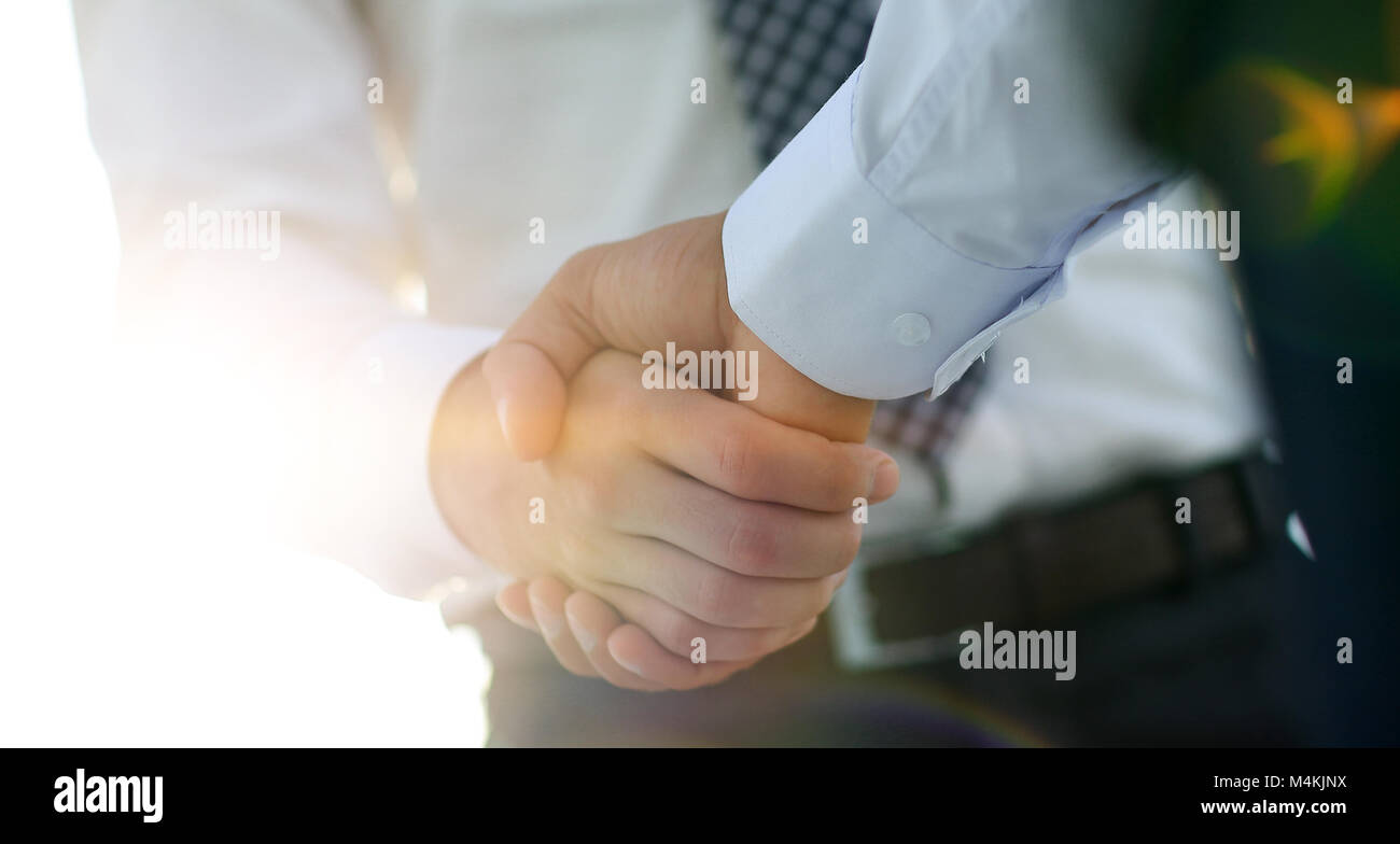 Business team partnership greeting handshake concept Stock Photo - Alamy