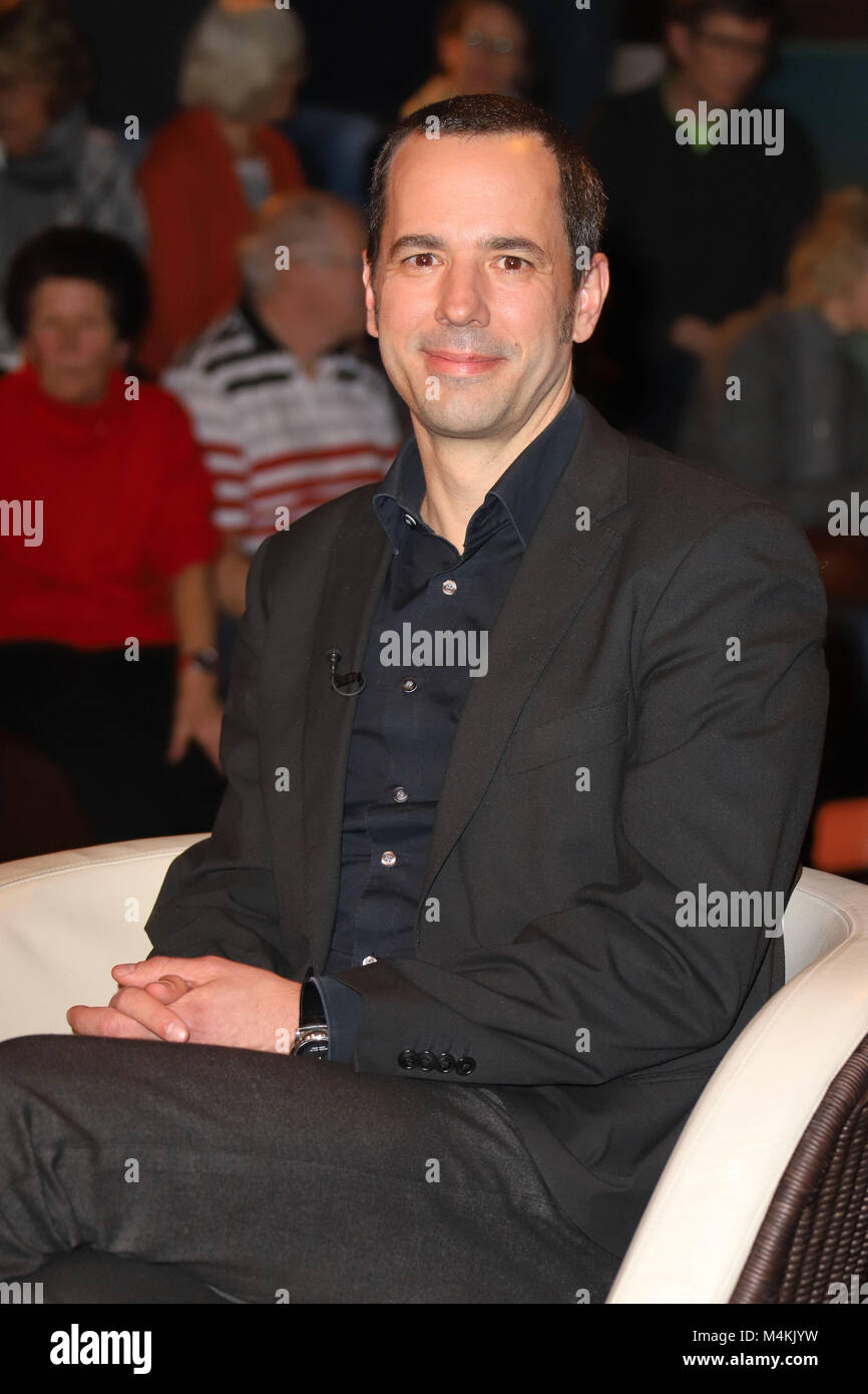 Markus Lanz Talkshow Featuring: Prof. Dr. Moritz Daum (Professor fuer ...